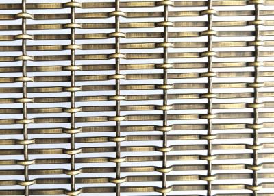 China 3mm Ceilings Architectural Metal Mesh 45.7% Opening Area for sale