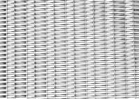 China Stainless Steel Rigid Woven Wire Mesh Panels 4.8mm For Elevator Cladding for sale