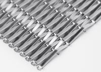 China Interior Wall Cladding Architectural Woven Metal Mesh 3.6mm ISO9000 Certified for sale