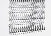 China Interior Wall Cladding Architectural Woven Metal Mesh 3.6mm ISO9000 Certified for sale
