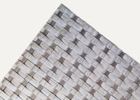China Aluminum Flat Woven Wire Mesh Panels 3.0m  For Ceiling Fireproof for sale