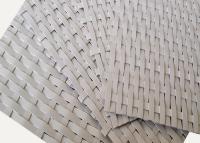 China Aluminum Flat Woven Wire Mesh Panels 3.0m  For Ceiling Fireproof for sale