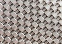 China 316SS Decorative Elevator Woven Steel Mesh Panels 6m Max Length for sale