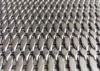 China SS304 SS316 Cladding Metal Mesh 3.5mm Thickness Decorative Woven Mesh for sale