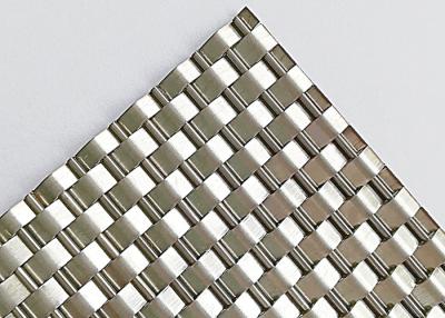 China Stainless Steel Woven Architectural Wire Mesh 4.0mm For Elevator Decoration for sale