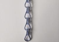 China Recyclable Aluminum Anodized Chain Link Curtains Fly Screens Wear Resisting for sale