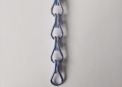 China Recyclable Aluminum Anodized Chain Link Curtains Fly Screens Wear Resisting for sale