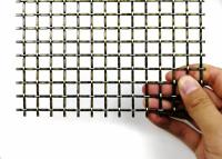 China Antirust 4mm Antique Brass Decorative Wire Grill For Cabinets for sale