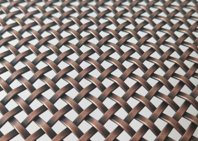 China 2-6mm Decorative Wire Mesh Grilles 30m Length Stainless Steel for sale