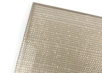 China Copper Glass Laminated Wire Mesh Metal Fabric For Art Glass for sale