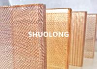 China High Temperature Resistant Laminated Glass Wire Mesh Customized Size for sale