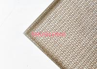 China Fine Copper Laminated Glass Decorative Mesh Fabric For Architecture And Design for sale