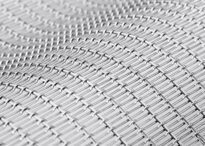 China Decorative Flexible Metal Mesh Fabric Stainless Steel For Facade for sale