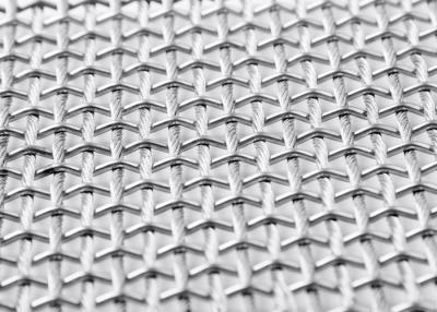 China SS316L Flexible Architectural Metal Mesh Fabric For Sun Protection Facades for sale