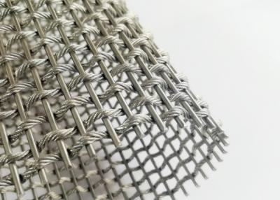 China Architectural Flexible Metal Mesh Fabric Decorative Screen For Elevator for sale