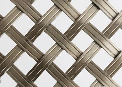China Panel 1.2-5.0mm Architectural Steel Mesh For Interior / Exterior Decoration for sale