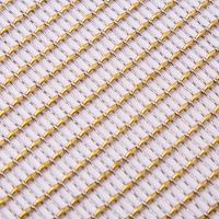 China Gold Color Corrosion Resistance Decorative Metal Mesh Anodizing Surface Treatment for sale