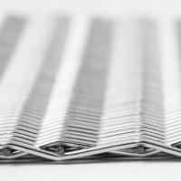 China Durable Galvanized Iron Decorative Woven Wire Mesh 0.5mm Dia for sale