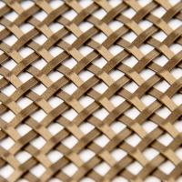 China Aluminum Brass Decorative Woven Wire Mesh Durable Anodizing for sale