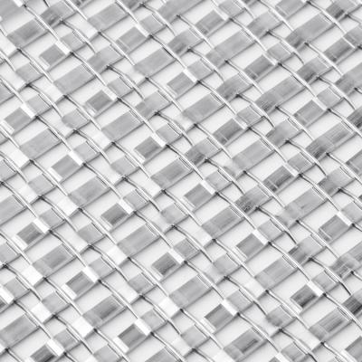China Stainless Steel Pvc Coated Interior Wire Mesh Screen 0.5-2m Corrosion Resistance for sale