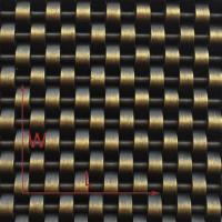 China Corrosion Resistant Woven Wire Mesh Panels Steel Rectangle Nickel Plating for sale