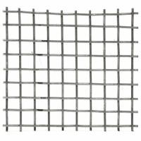China Rectangle Steel Anticorrosion Woven Wire Mesh Panels Polishing Surface Treatment for sale