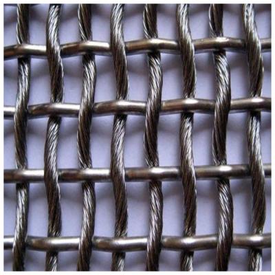 China Anodizing Twill Weave Woven Mesh Panels Fire Resistance for sale