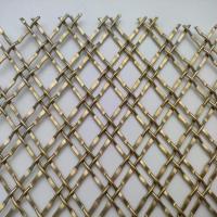 China 400 Mesh Pvd Gold Decorative Metal Mesh For Commercial Applications for sale