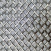China Modern Style Interior Wire Mesh Stainless Steel Flat For Protect Railing for sale