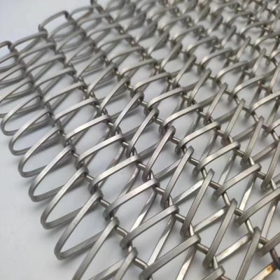 China Versatile Spiral Wire Mesh Corrosion Resistance 0.5m-2.0m Width for sale