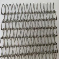 China Primary Color PVC Coated Spiral Wire Mesh Sturdy Long Lasting for sale