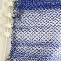 China OEM Stainless Steel Metal Coil Drapery Woven Wire Mesh Shower Curtain for sale