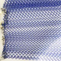 China OEM Stainless Steel Metal Coil Drapery Woven Wire Mesh Shower Curtain for sale