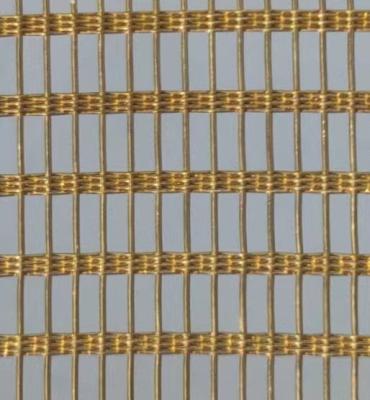 China Customized Laminated Glass With Metal Mesh High Strength Length 30m for sale