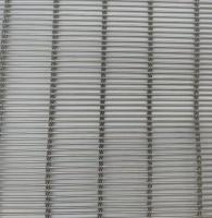 China Square Architecture Flexible Metal Mesh Customized Color Painting For Room Curtains for sale