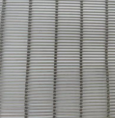 China Square Architecture Flexible Metal Mesh Customized Color Painting For Room Curtains for sale