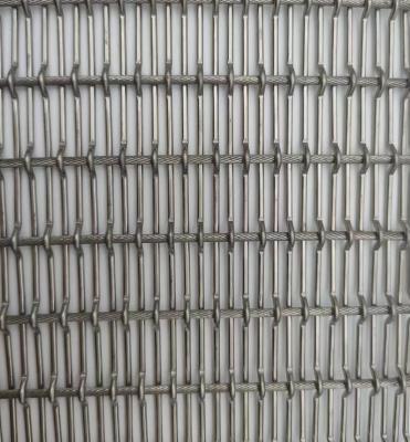 China Anoding Coating Lightweight Flexible Metal Mesh Fabric Square for sale