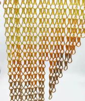 China Anoding Customizable Flexible Metal Mesh Fabric 41.5% Opening Area for sale