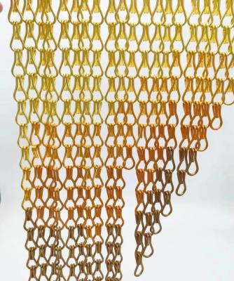China Anoding Customizable Flexible Metal Mesh Fabric 41.5% Opening Area for sale