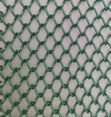 China Green Aluminum Wire Architectural Woven Mesh For Versatile Decorative Solutions for sale