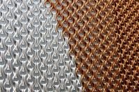 China Heavy Metal 90x210cm Chain Link Curtain Making Water Curtain Waterfall for sale