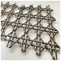 China Upgrade Interior Design Decorative Wire Mesh Grilles Perfect Choice With Weft Diameter 1mm-5mm for sale