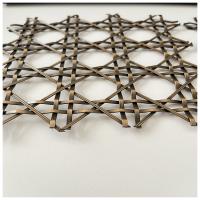 China Upgrade Interior Design Decorative Wire Mesh Grilles Perfect Choice With Weft Diameter 1mm-5mm for sale