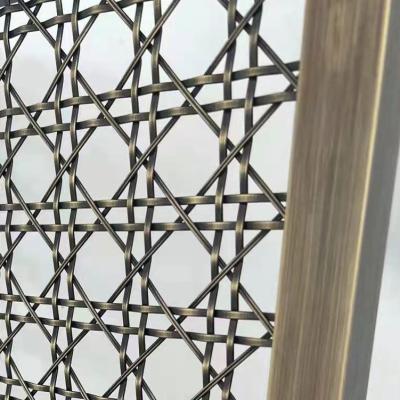 China Upgrade Interior Design Decorative Wire Mesh Grilles Perfect Choice With Weft Diameter 1mm-5mm for sale