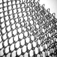 China Indoor Partition Decorative Metal Roller Shutter 70mm Mesh 5mm Aperture Spray Paint for sale