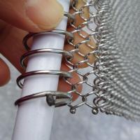China 2.8kg/M2 304 Stainless Steel Metal Roller Shutter Building Exterior Wall Decoration for sale