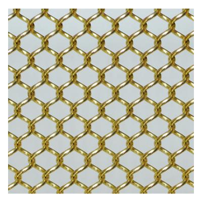 China 10ft Metal Roller Blinds Wire Mesh Curtain Partition Wall Anodized for sale
