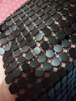China Waterproof Metal Mesh Fabric 3mm Sequin Architectural Partition for sale