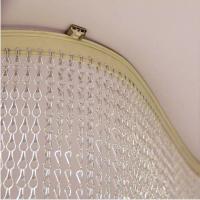 China Aluminium Chain Curtain fireplace Spark Screen Mesh Curtains Metal Chain Curtain for sale