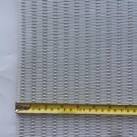China Silver Stainless Steel Architectural Mesh For Customized Building Facade for sale